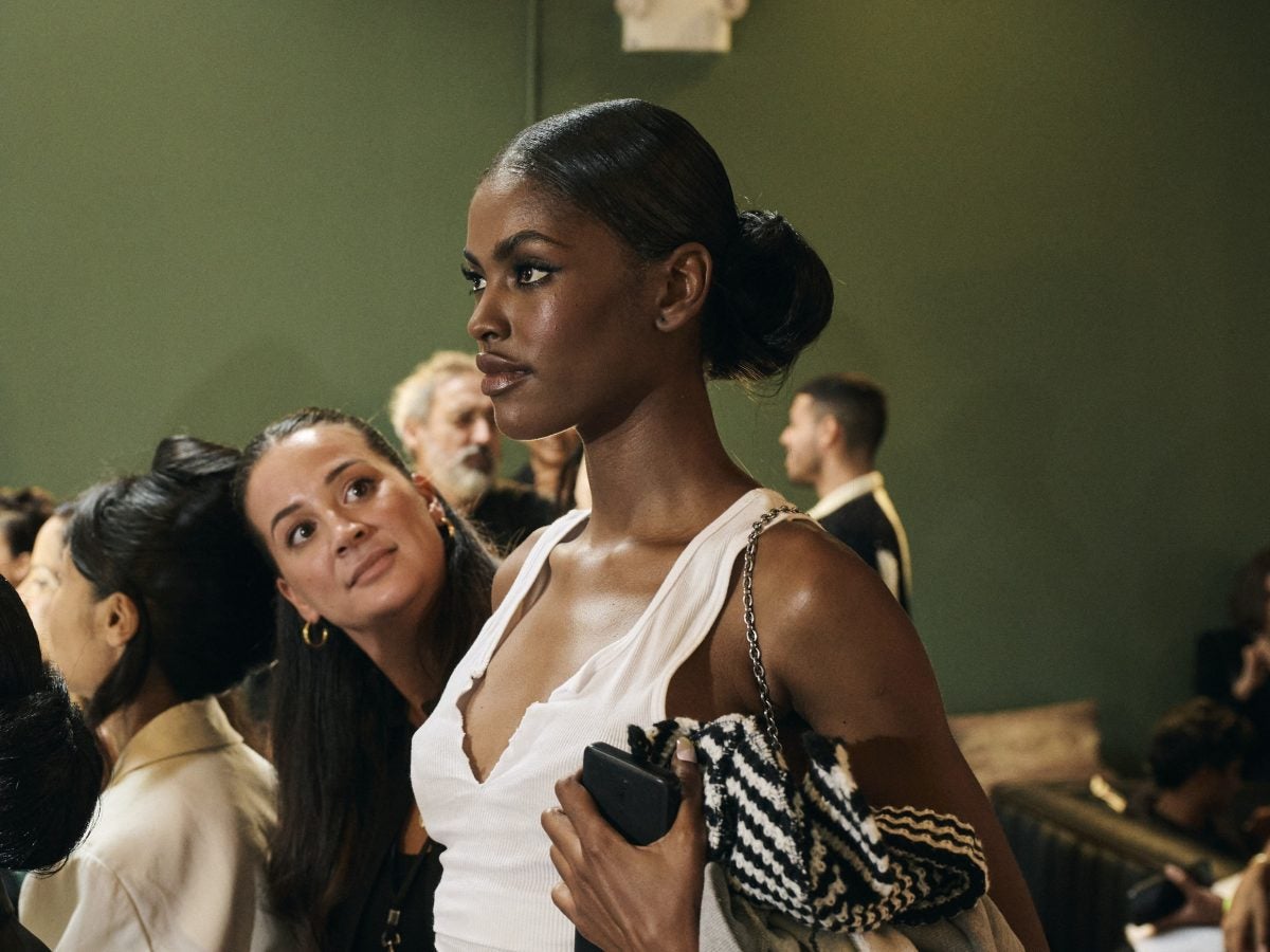 BLK ALERTS - Sixties Mod Meets Nineties Glam At Sergio Hudson’s SS25 Show